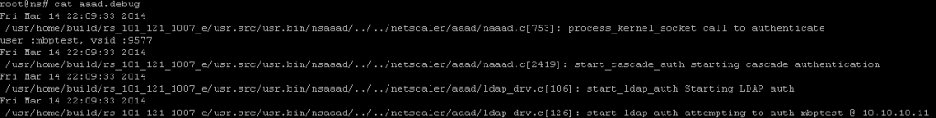 How to troubleshoot authentication - The world of Netscaler